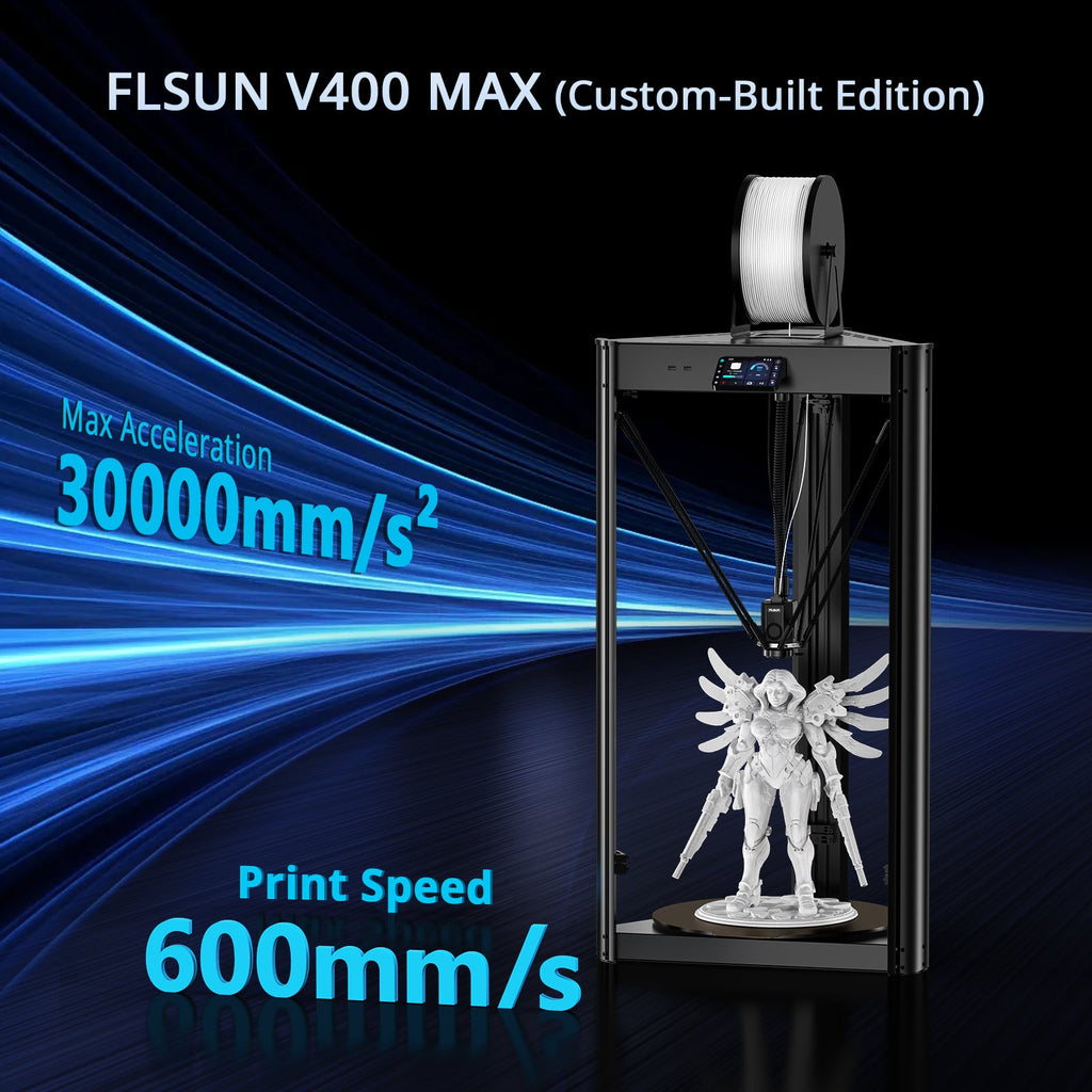 FLSUN V400 Max 3D Printer Large-Format Printing at Lightning-Fast 600m ...